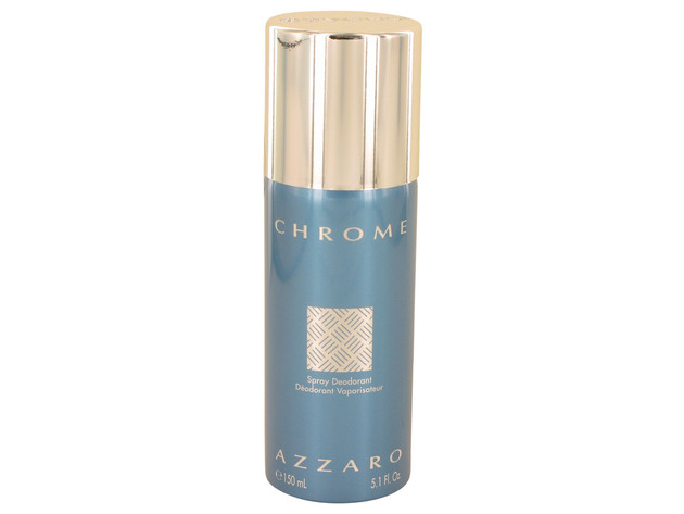 Chrome Deodorant Spray 5 oz For Men 100% authentic perfect as a gift or ...