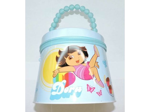 Dora the Explorer Round Tin Box Carry All Purse | StackSocial