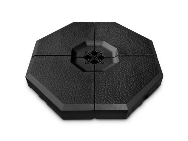 Costway 4 Piece Patio Cantilever Offset Umbrella Weights Base Plate Set ...