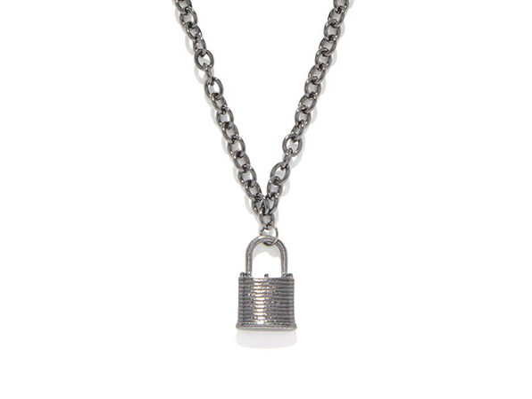 Padlock Chain Necklace | Joyus