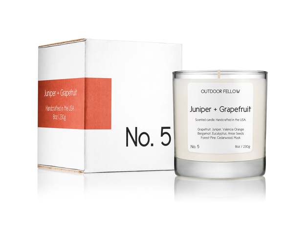 Juniper and Grapefruit Scented Candle | StackSocial