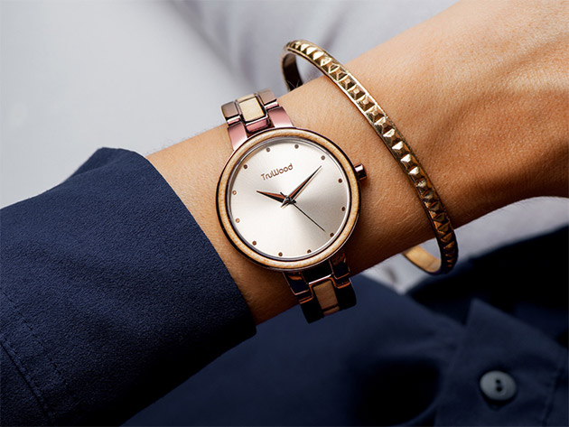 Java Wooden Watch For Women | StackSocial