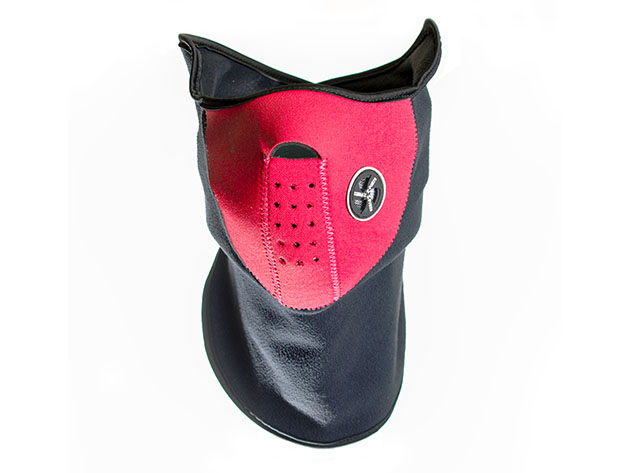 Neoprene/Fleece Neck & Face Mask (Red) | Christian Post
