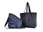 Crossbody Signature Metro Bag with Shopping Tote: 2-Piece Set (Tan) | Joyus