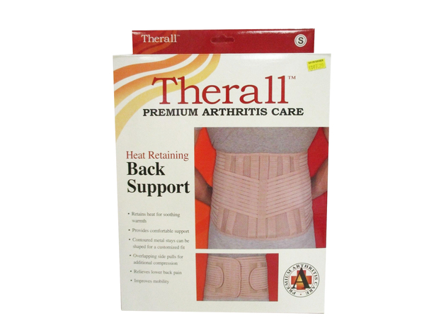 Therall Heat Retaining Back Support, Md - Retail - 53-5375 Premium ...