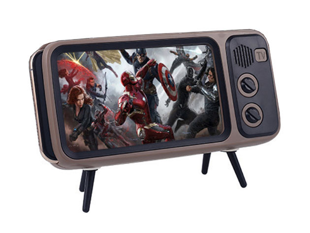 Retro TV Style Phone Stand & Bluetooth Speaker | Android Authority
