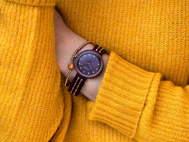 Maria Wooden Watch For Women | StackSocial