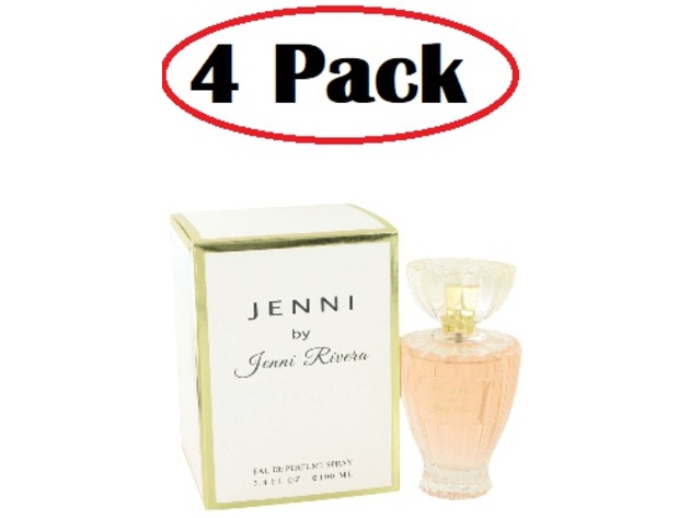 4 Pack of Jenni by Jenni Rivera Eau De Parfum Spray 3.4 oz | StackSocial
