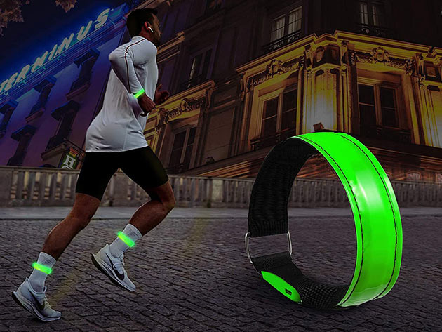 LED Rechargeable Running Bracelet | Joyus