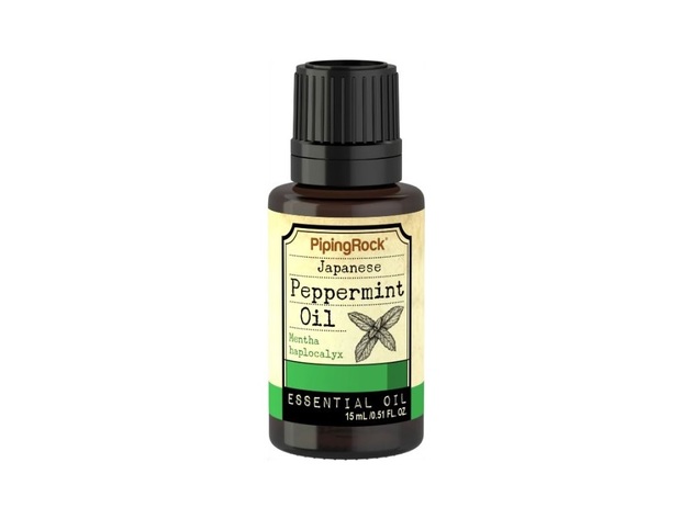 Piping Rock Japanese Peppermint Essential Oil 1/2 oz 15 mL/0.51 fl. oz ...