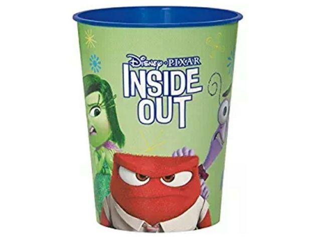 Inside Out Green Plastic 16 Ounce Reusable Keepsake Favor Cup (1 Cup ...