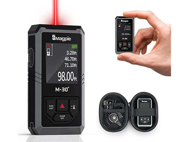 M-30+ Super Compact Laser Distance Meter | StackSocial
