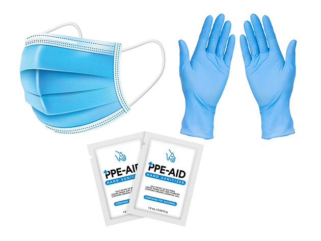 30 Day PPE-AID Daily Sanitary Kit | Joyus