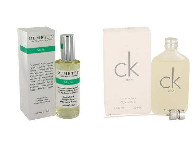 Gift set Demeter by Demeter Mojito Cologne Spray 4 oz And a bottle of ...