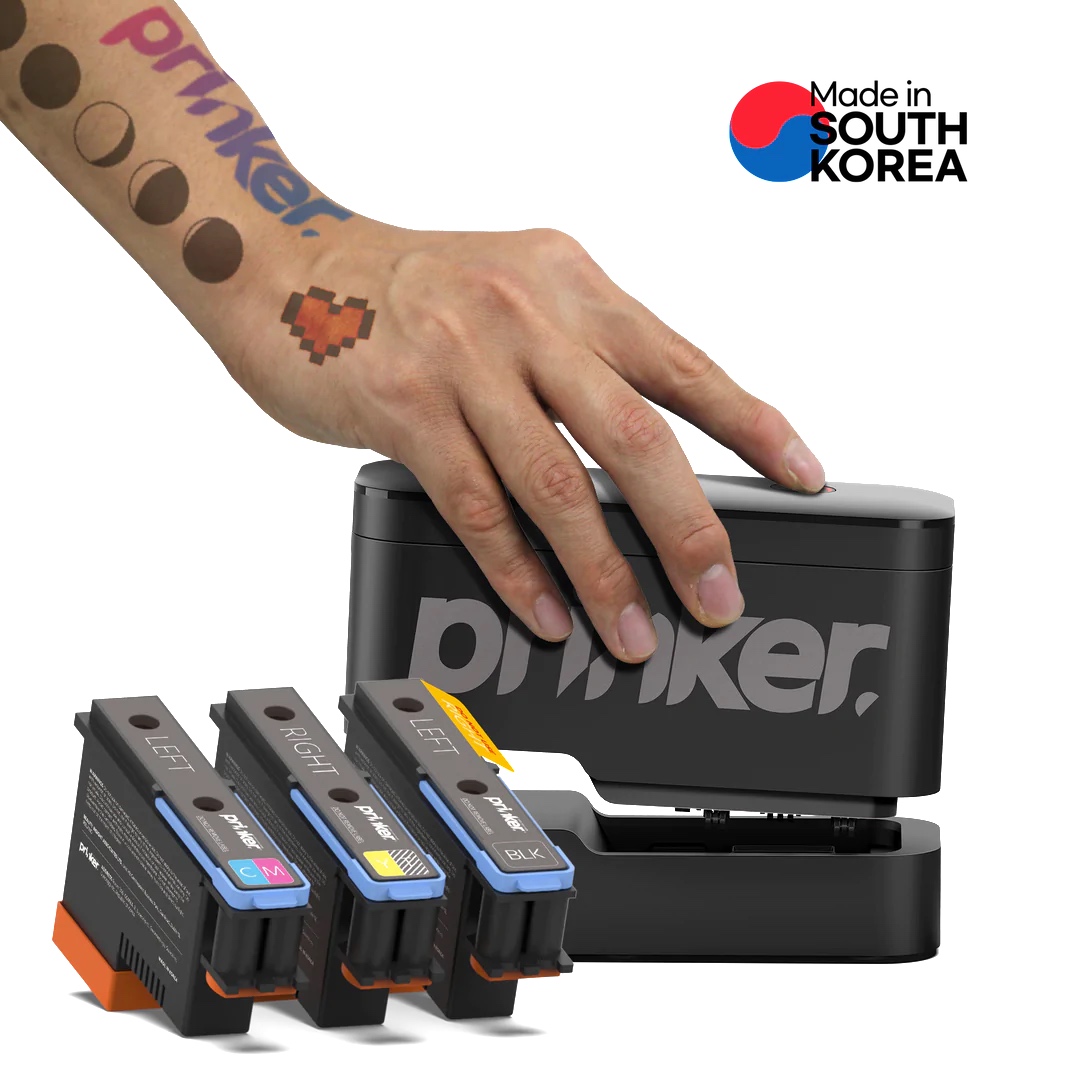 Prinker® S Tattoo Device with Black + Color Ink Sets | StackSocial
