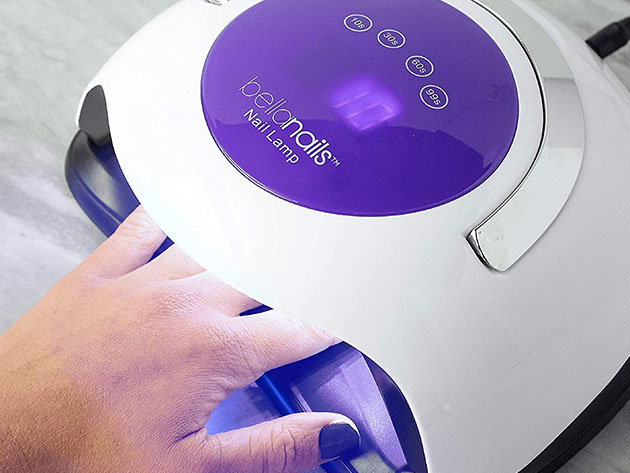 BellaNails LED Nail Lamp for Gel & Shellac Nail Polishes | StackSocial